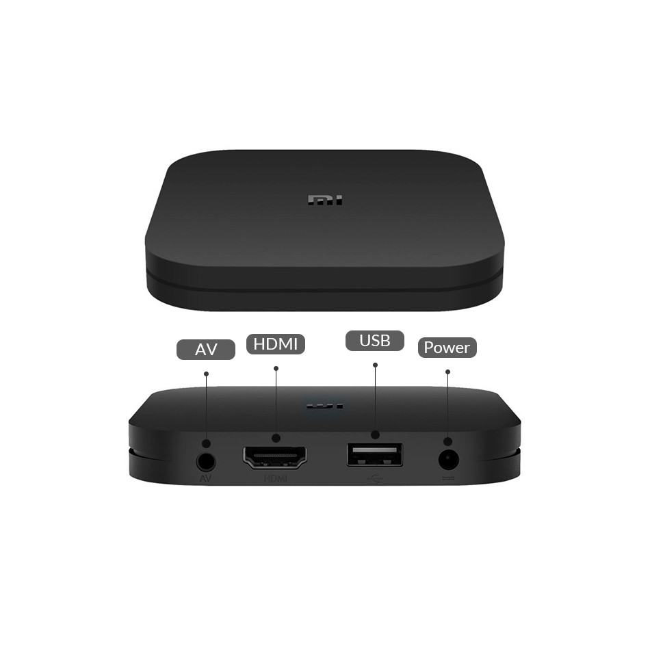Xiaomi Mi Box S Global Version 4K Ultra HD เครื่องเล่นมีเดียสตรีมมิ่ง ...