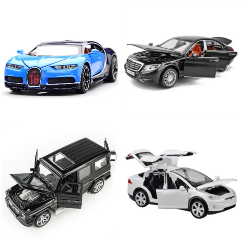 1:32 1:24 Car Model Series Alloy ull Back Car Model Toys Kids Toys Car ...