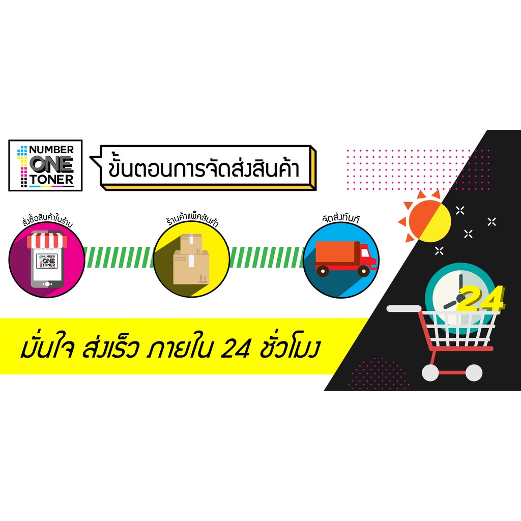 ตลับหมึก Toner CP205 BK CP205 C CP205 M CP205 Y ชุด 4 สี For Fuji Xerox ...