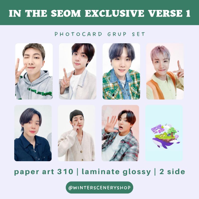 โฟโต้การ์ด BTS - BTS Island In The Seom - botaeheshop.th - ThaiPick