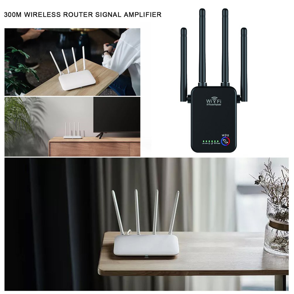 ขยายสัญญาณ wifi Wireless Range Extender Wifi Repeater for Wireless ...