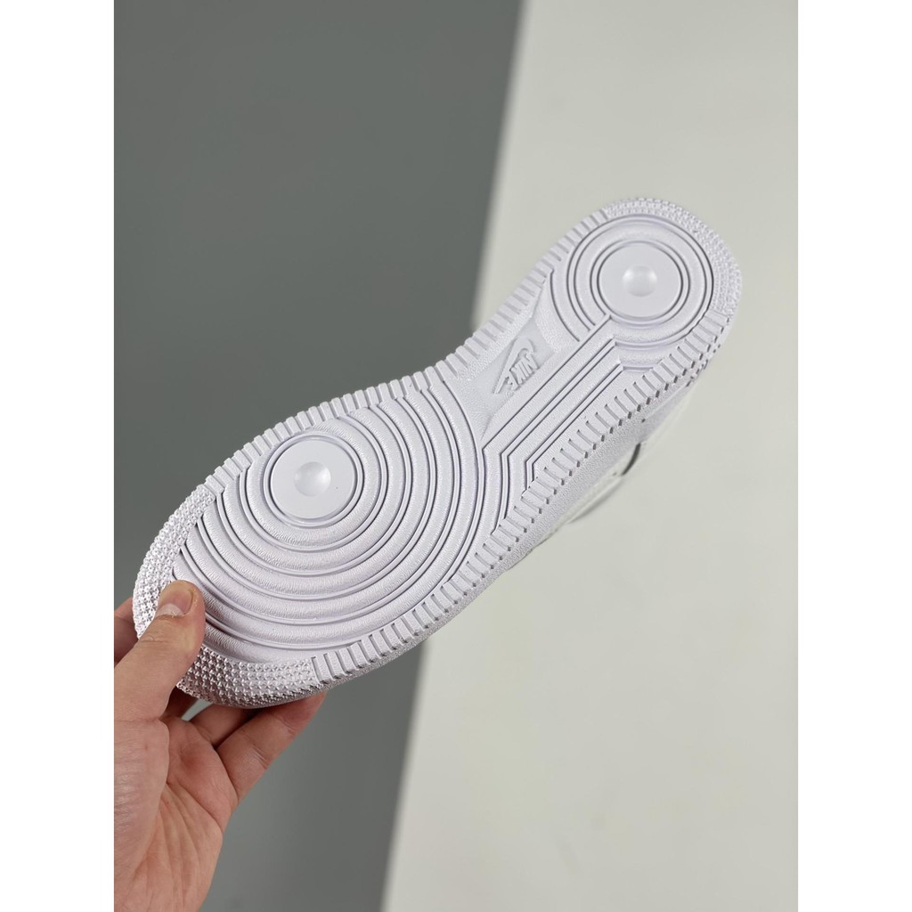 แท้จริง Nike Air Force 1’07 QS"Summit White/Blue/Red Swooshes ...