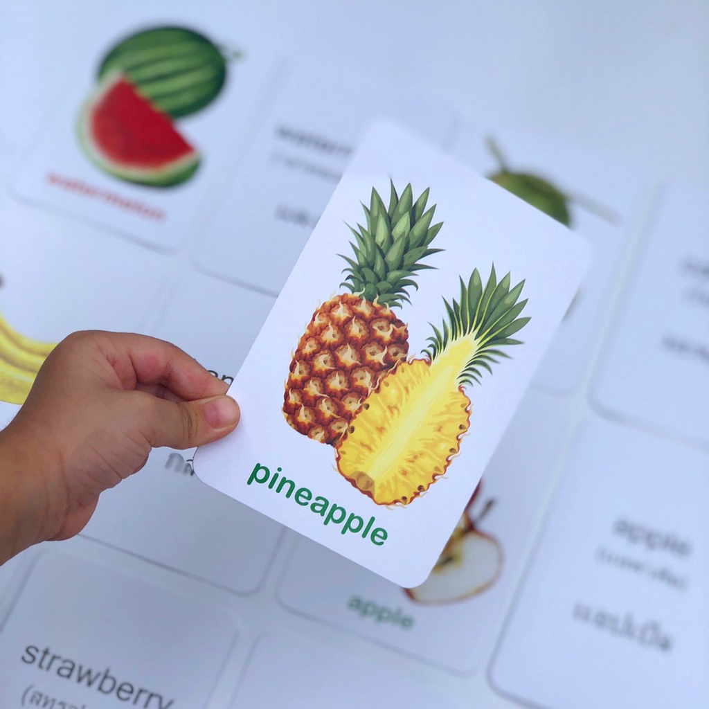 บัตรภาพ แฟลชการ์ด ราคาพิเศษ ขนาด 8x12 ซม. - khun.mom - ThaiPick