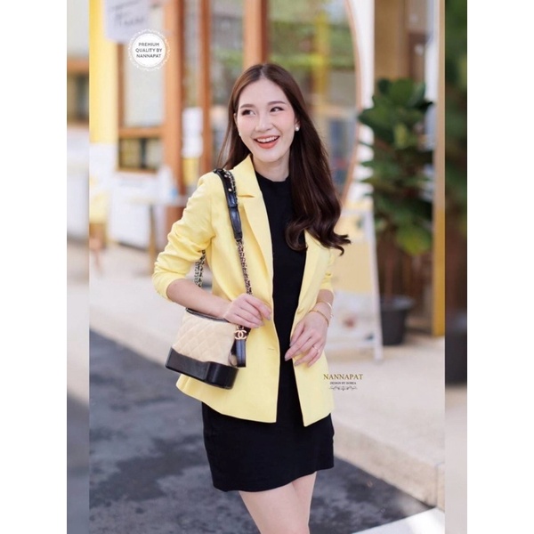 M10 S-XL Set ชุดเซ็ต เซต2ชิ้น เซตสูท สูทเดรส ชุดเข้าเซต เซตสูทแฟชั่น ชุดออกงาน ชุดทำงาน NANNAPAT ...