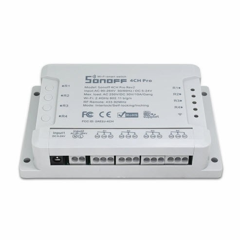 Sonoff 4CH Pro R3 ประกัน 1 เดือน สวิตช์เปิดปิดไร้สายผ่านระบบ Wi-Fi ...