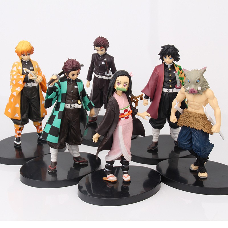 Anime Kimetsu no Yaiba Demon Slayer Nezuko Tanjirou Zenitsu Agatsuma ...
