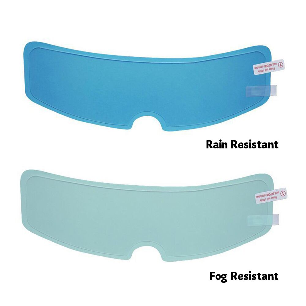 Helmet Clear Anti-Fog Patch Film Motorcycle Helmet Lens Fog Resistant ...
