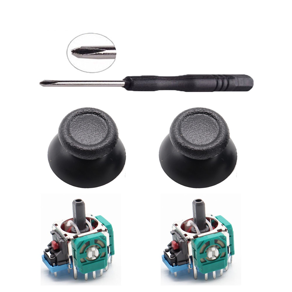 จอยสติ๊ก3D Analog Joystick Replacement Sensor Module Potentiometer Thumb Stick for Sony ...