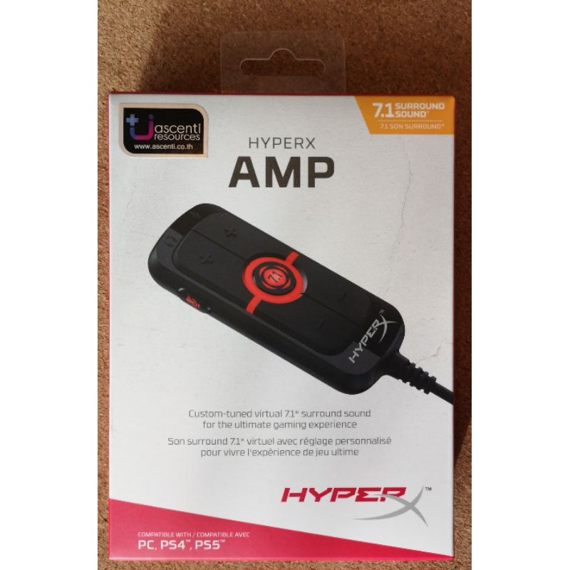 Hyper X Cloud AMP 7.1 USB Gaming Sound Card - ราคารวมส่ง ลทบ. | Shopee ...
