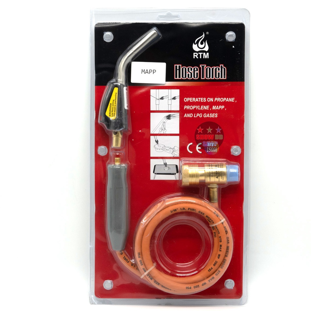 หัวเชื่อม MAPP GAS Hand-torch รุ่น ใช้ต่อกับแก๊สกระป๋องMAPP สีเหลือง ...