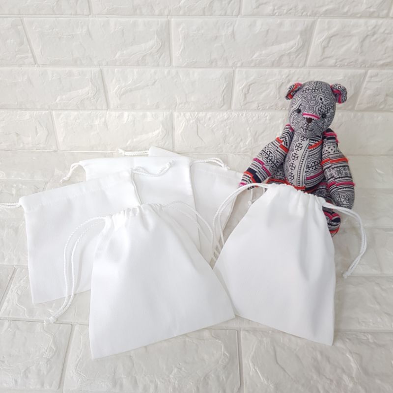 กระเป๋าหูรูด Size 6x7นิ้ว???? กระเป๋าหูรูด Size 6x7นิ้ว ผ้าดิบลายสอง ...