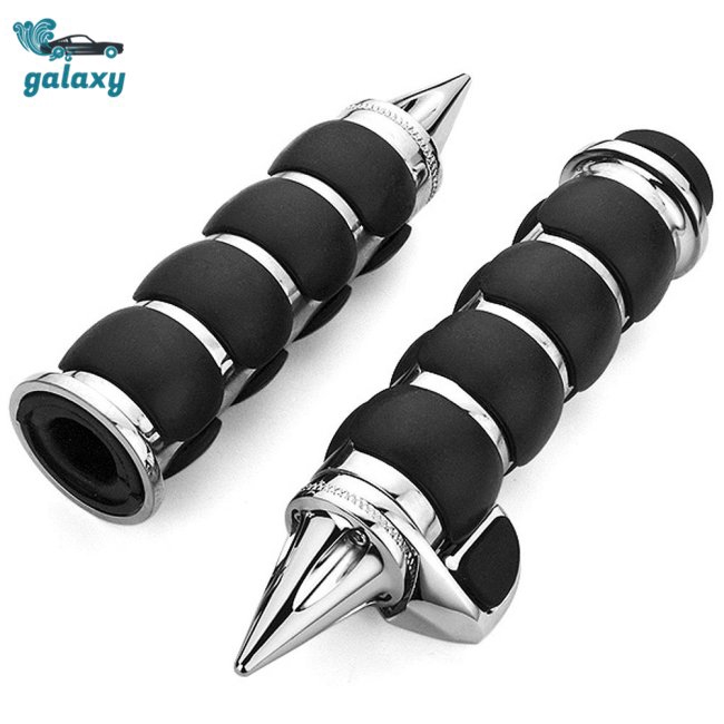 2PCS Motorcycle Handlebar Grips with Cruise Button Non-slip Hand Grip ...