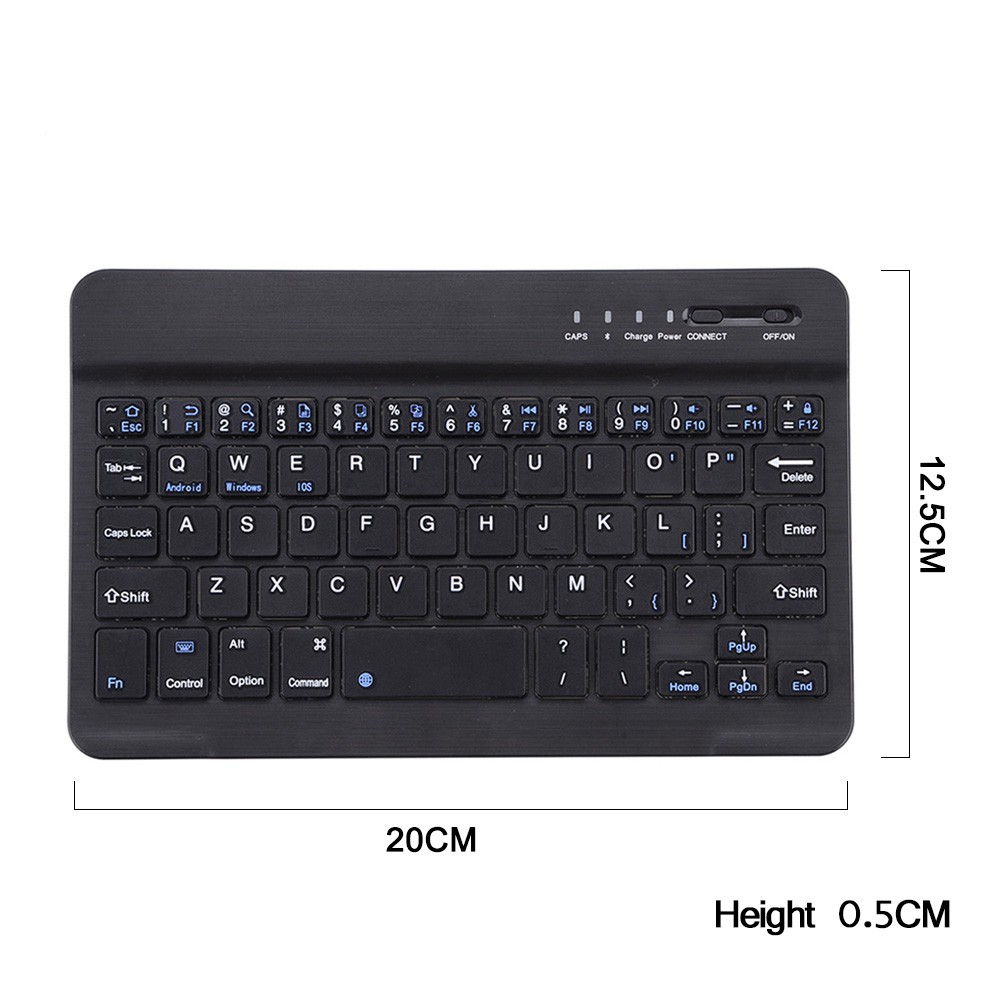 ♥sander♥7-inch Bluetooth Keyboard Ultra-thin Mute Wireless Keyboard ...