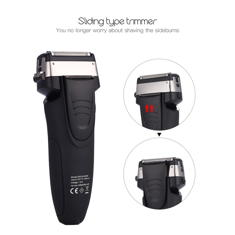 Whole Body Washable Electric Shaver Quick Charge Mens Shaving Machine ...