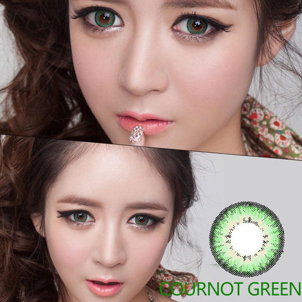 1PC Contact Lens Highlight Eye Makeup Enlarge Eyes Women Girls Cosmetic ...
