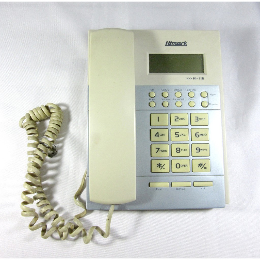 HIMARK โทรศัพท์บ้าน (มือ2) มีลำโพงในตัว | Shopee Thailand