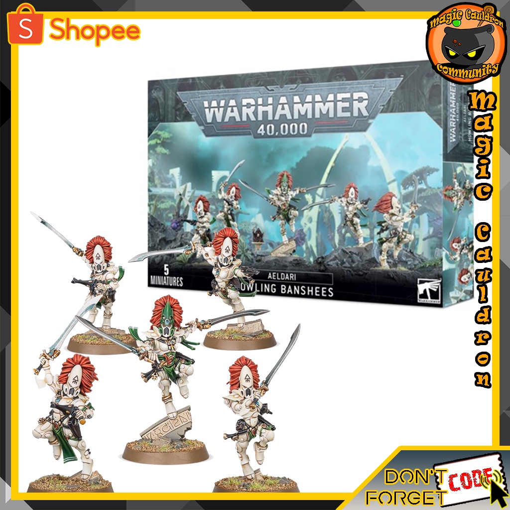 Aeldari Howling Banshees Warhammer 40000 | Shopee Thailand