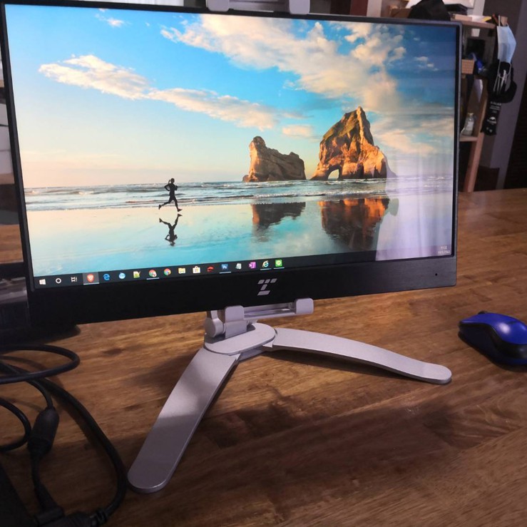 ZINT Desktop & Wall Pull Up 2in1 Portable Monitor Stand for Zint ...