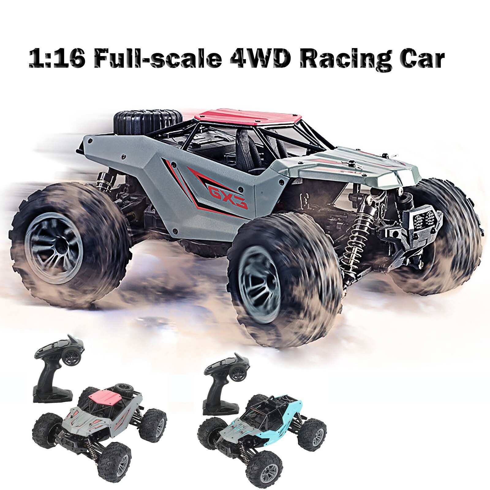 2021 latest remote Car 1:16 Alloy RC Car 2.4G 4CH Highseed Remote ...