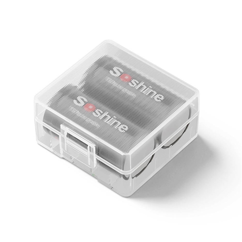 แบตเตอรี่ชาร์จOriginal 18350 Rechargeable Battery 3.7V 1000mAh Li-ion ...