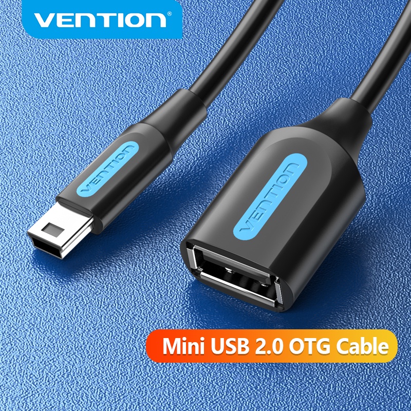 Vention Mini Usb Otg อะแดปเตอร์สายเคเบิ้ล Mini Usb Male To Female Usb ...