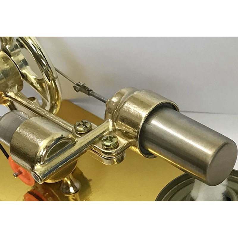 Mini Hot Air Stirling Engine Motor el Stream Toy Gift for Children ...