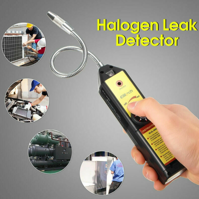 Air Conditioner Refrigerant Halogen Leak Detector Gas Leakage Tester ...