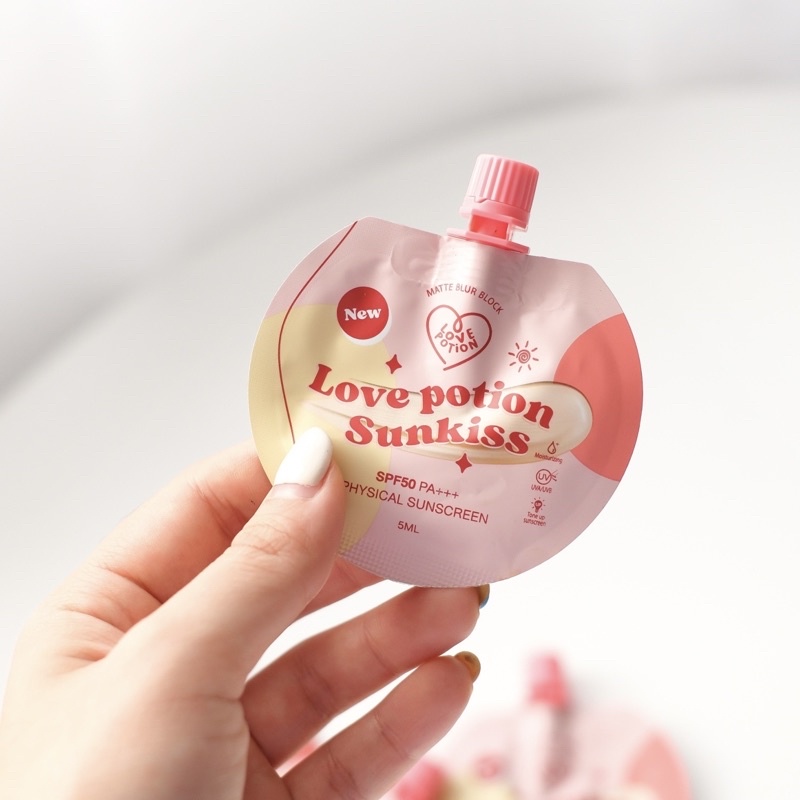 SUNKISS กันแดดซันคิส????กันแดดปรับสีผิว สูตรอ่อนโยน Lovepotion ...