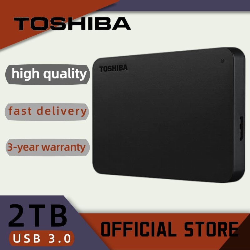 Toshiba 2TB 1TB External Hard Drives USB 3.0 External Hard Disk ...