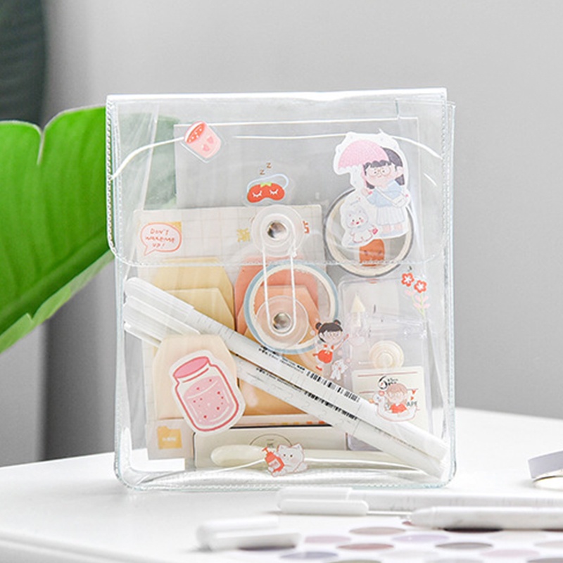 ins wind transparent PVC winding wire storage bag - bibitop.th - ThaiPick