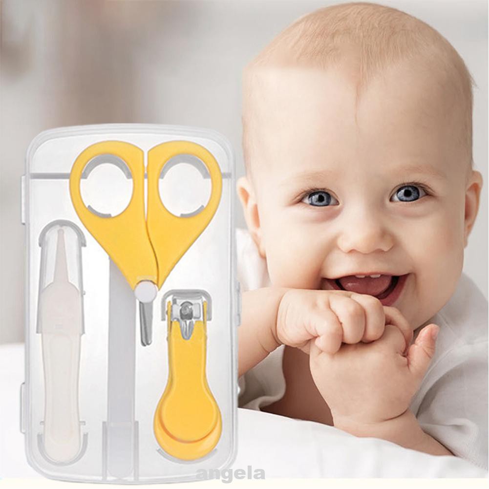 Booger Clamp Clipper Scissors Portable Travel With Storage Box Manicure ...