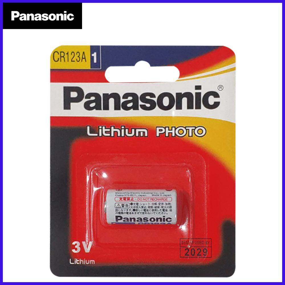 Panasonic ถ่านกล้องถ่ายรูป CR123A 3V Lithium Battery 1 ก้อน zPiG | Shopee Thailand
