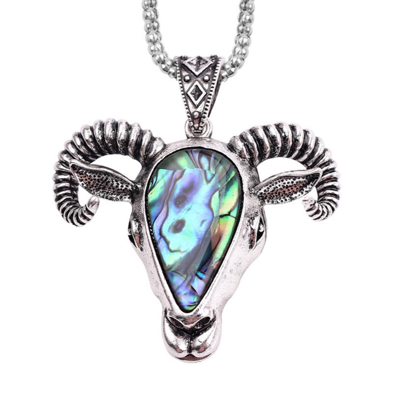 Sheep Totem Talisman Lucky Necklace Pendant ITt9 - 81pbsekuhn - ThaiPick