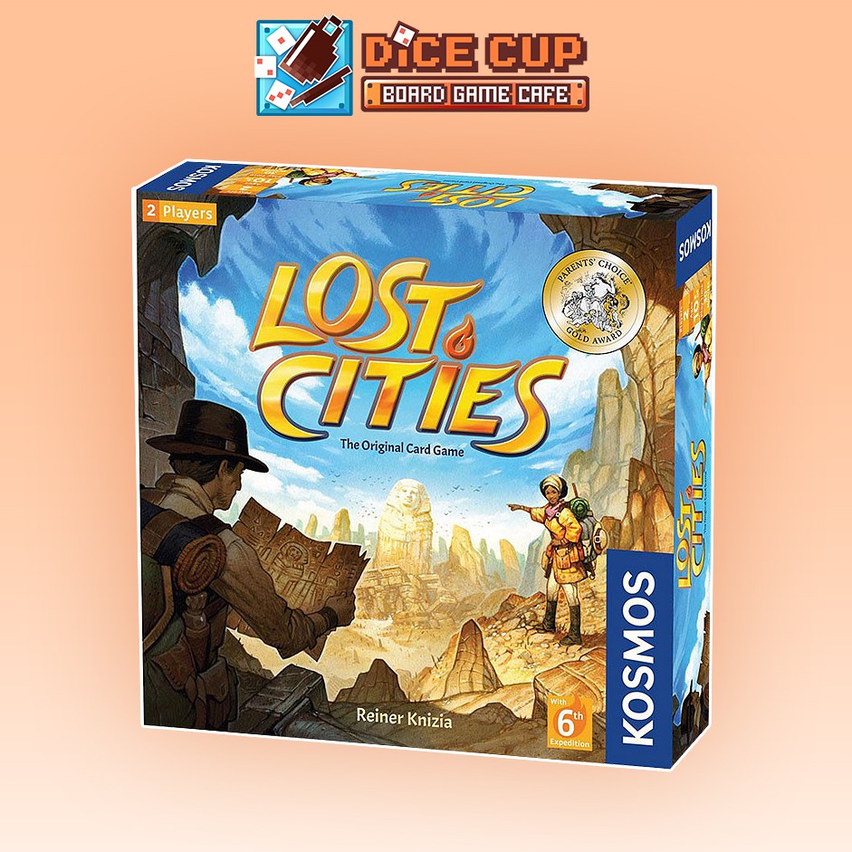 [ของแท้] Lost Cities Card Game with 6th Expedition Board Game - dicecup ...