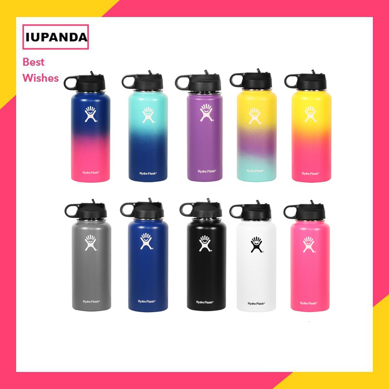 Hydro Flask 18oz 32oz 40oz 304 Stainless Steel Vacuum Double Layer ...