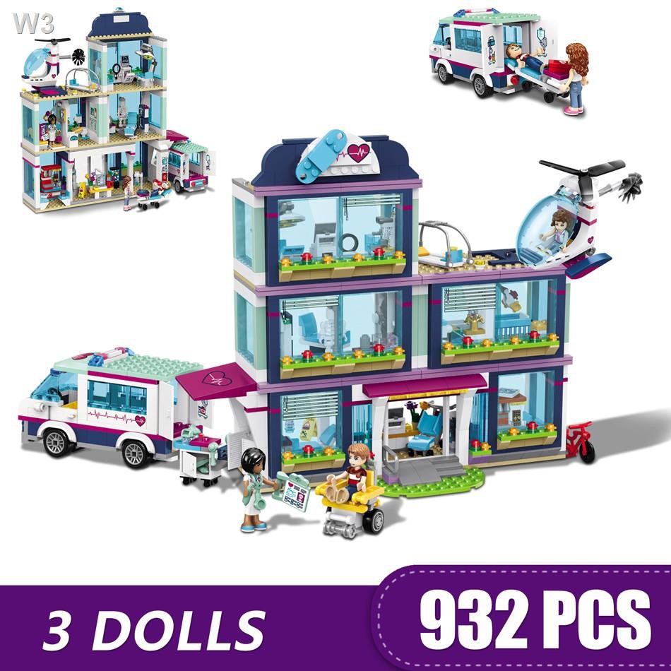 【Best-selling】☑ 932PCS Compatible Lego Friends Heartlake City Hospital ...
