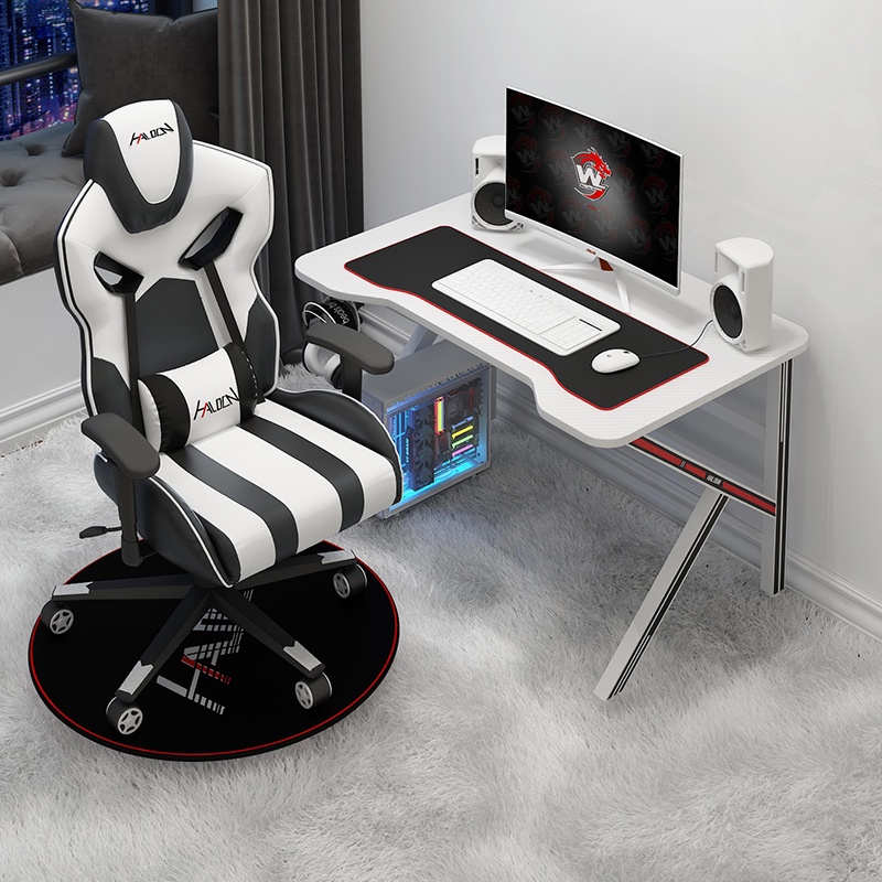 120x60x75cm K Game Table White Computer Table Household Simple Desktop ...