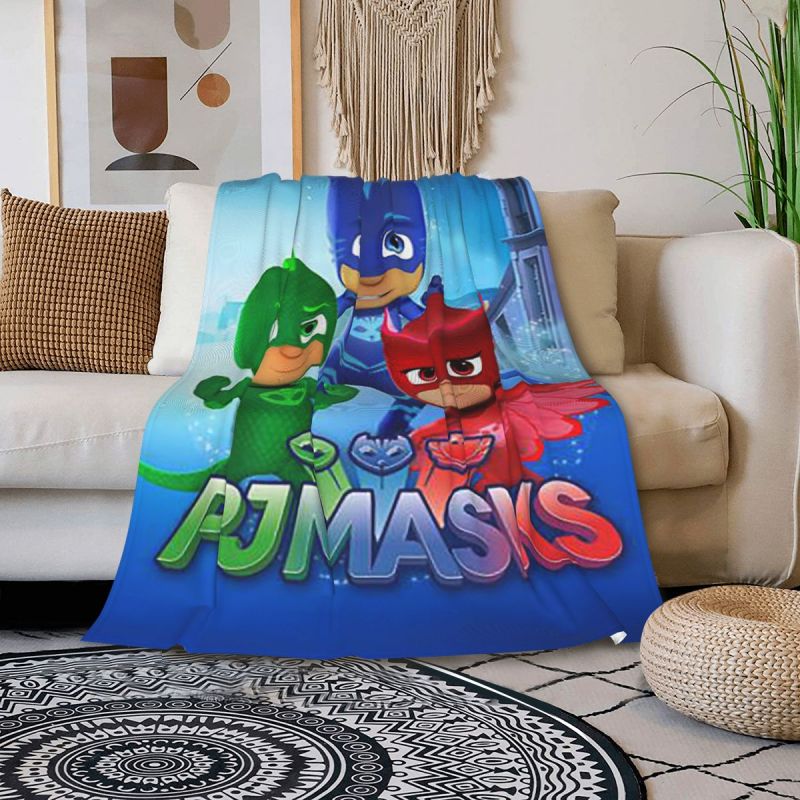 Super Hero PJ Masks Custom Ultra-Soft Fleece Blanket Warm Throw ...