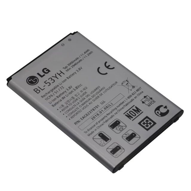 LG Original เปลี่ยน BL-53YH 3000mAh แบตเตอรี่โทรศัพท์สำหรับ LG Optimus ...