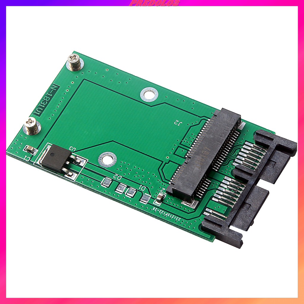 ( Predolo2 ) Msata Ssd To 1 . 8 นิ้ว Micro Sata 16 Pin บอร์ดอะแดปเตอร์ ...