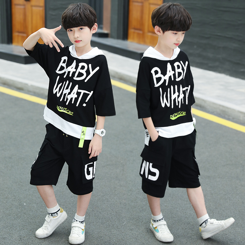 Children's wear boys' suit 2020 new net red boys' middle and big boys ...