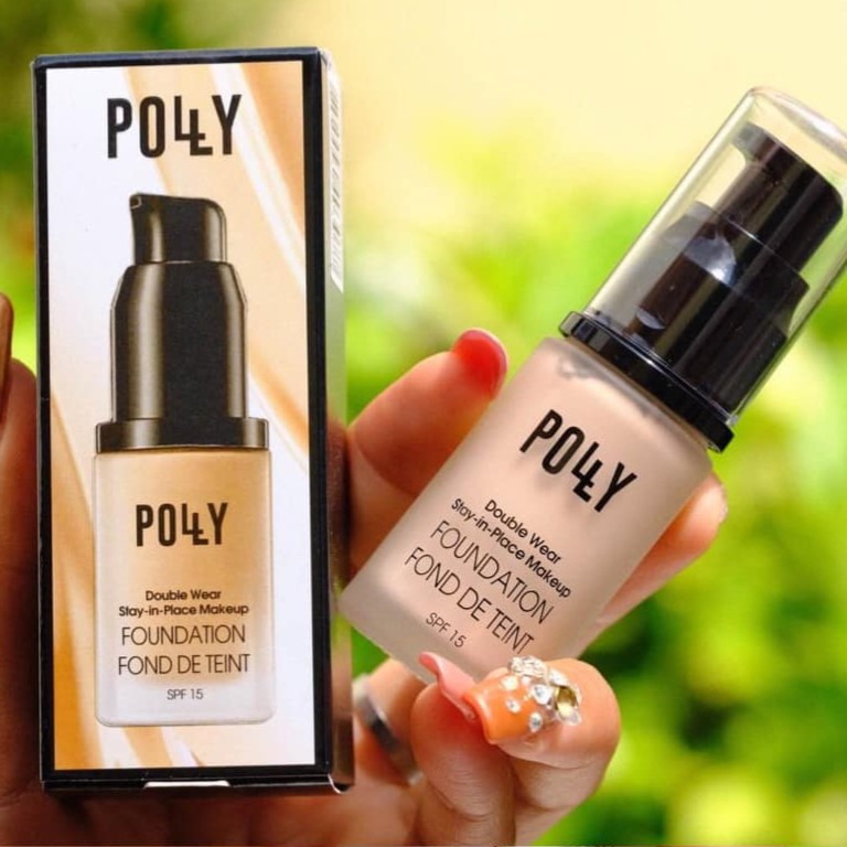 รองพื้นกันน้ำ POLLY MAKE UP WATERPROOF STAY PERFECT FOUNDATON | Shopee Thailand