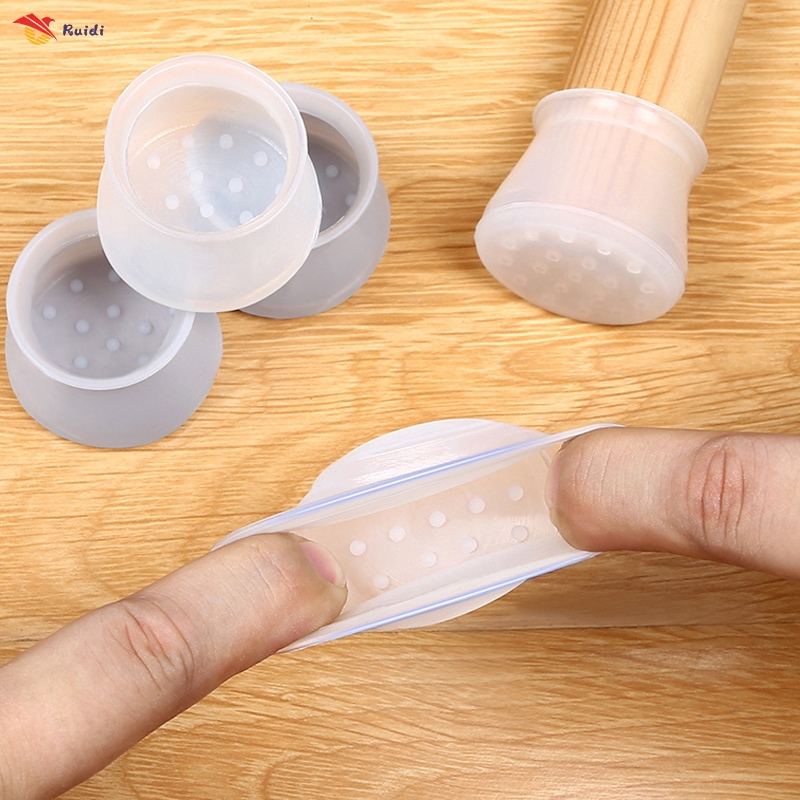 Silicon Furniture Leg Protection Cover Table Feet Pad Floor Protector ...