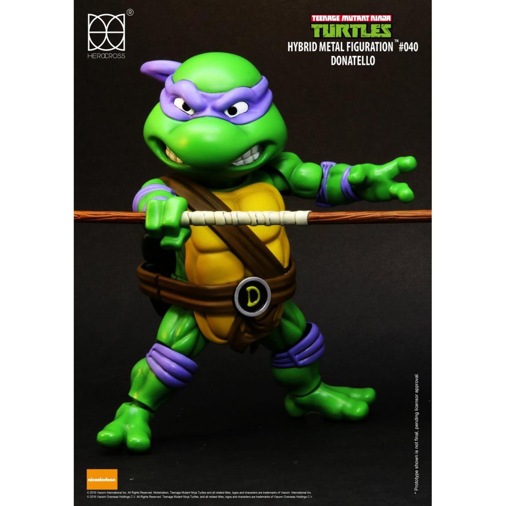 Donatello: TMNT (Hybrid Metal Figuration) #HMF040 By Herocross toytopia ...