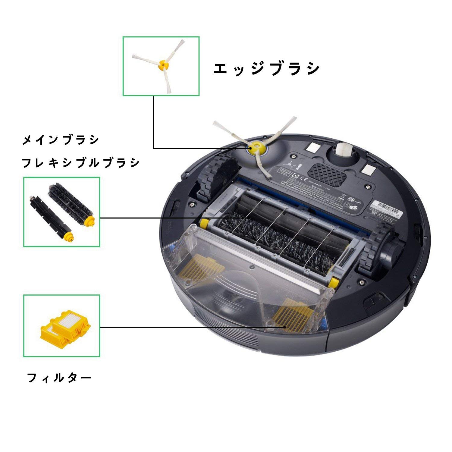 เครื่องดูดฝุ่น Irobot Roomba 700 Series 760 770 780 790 ( 18 In 1 ...