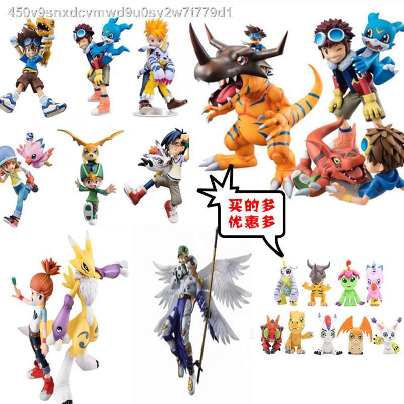 ตัวละครอนิเมะคุณภาพสูงDigimon Hand-made Agumon Angel Beast Tiannv Anime ...