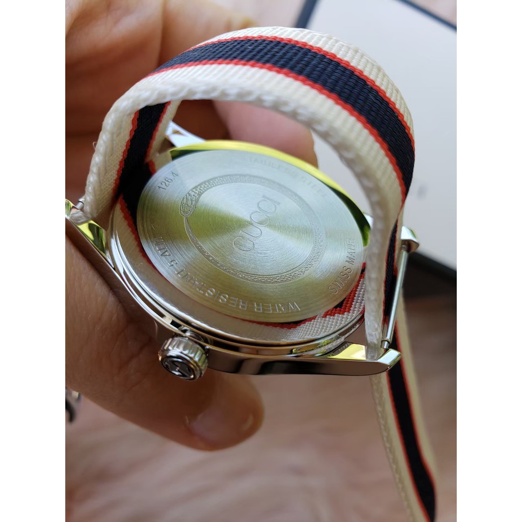 นาฬิกา Gucci G-Timeless YA1264071 ลายกุชชี่ - 50offbrandoutlet - ThaiPick