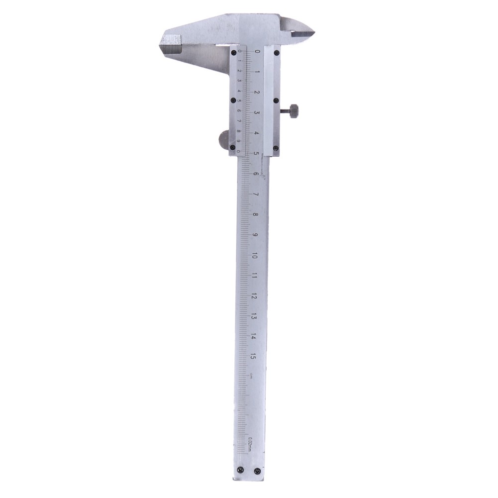 【โค้ด TECH30 ลด 30%】Steel Vernier Caliper with self lock 0-150mm Metal ...