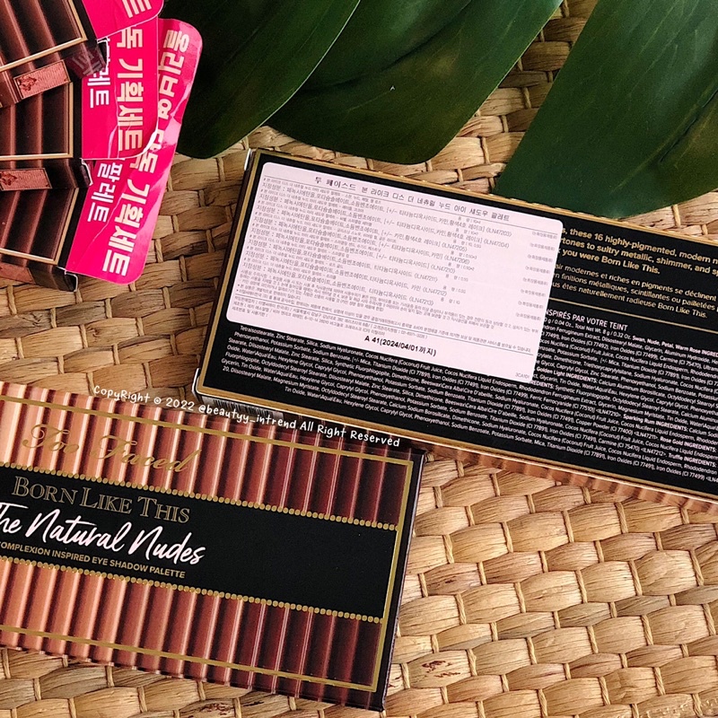 พร้อมส่ง แท้ Exp 2024 Too Faced Born This Way The Natural Nudes