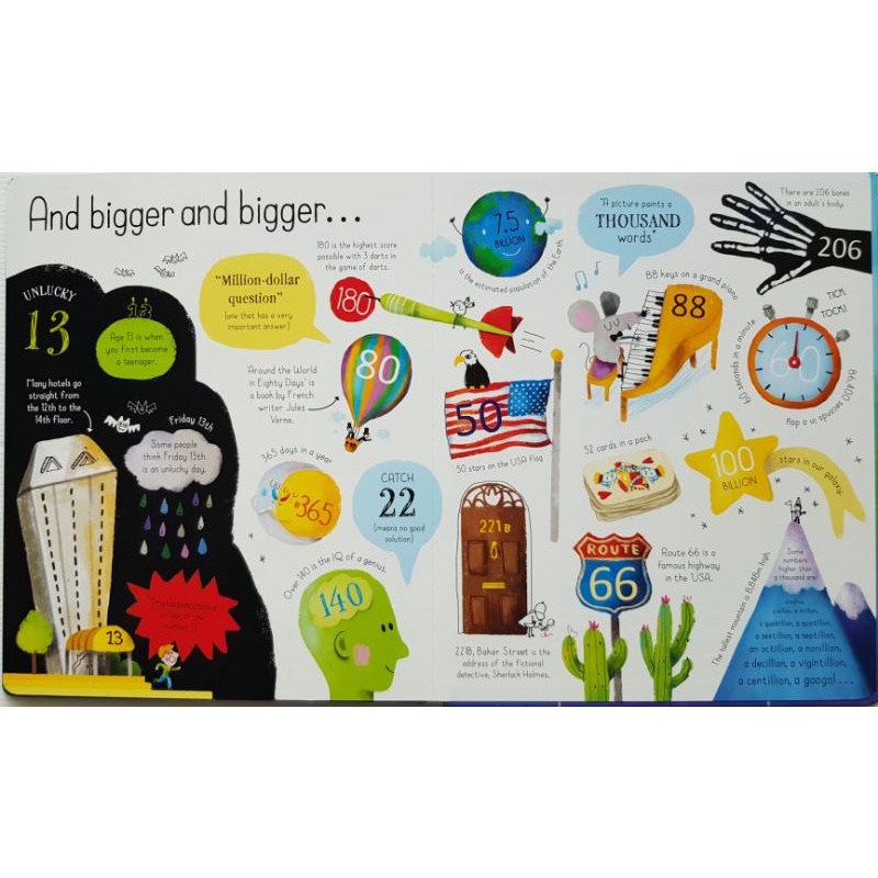 Big book of numbers ของใหม่ของแท้นำเข้าจากประเทศอังกฤษ - jollybooks ...